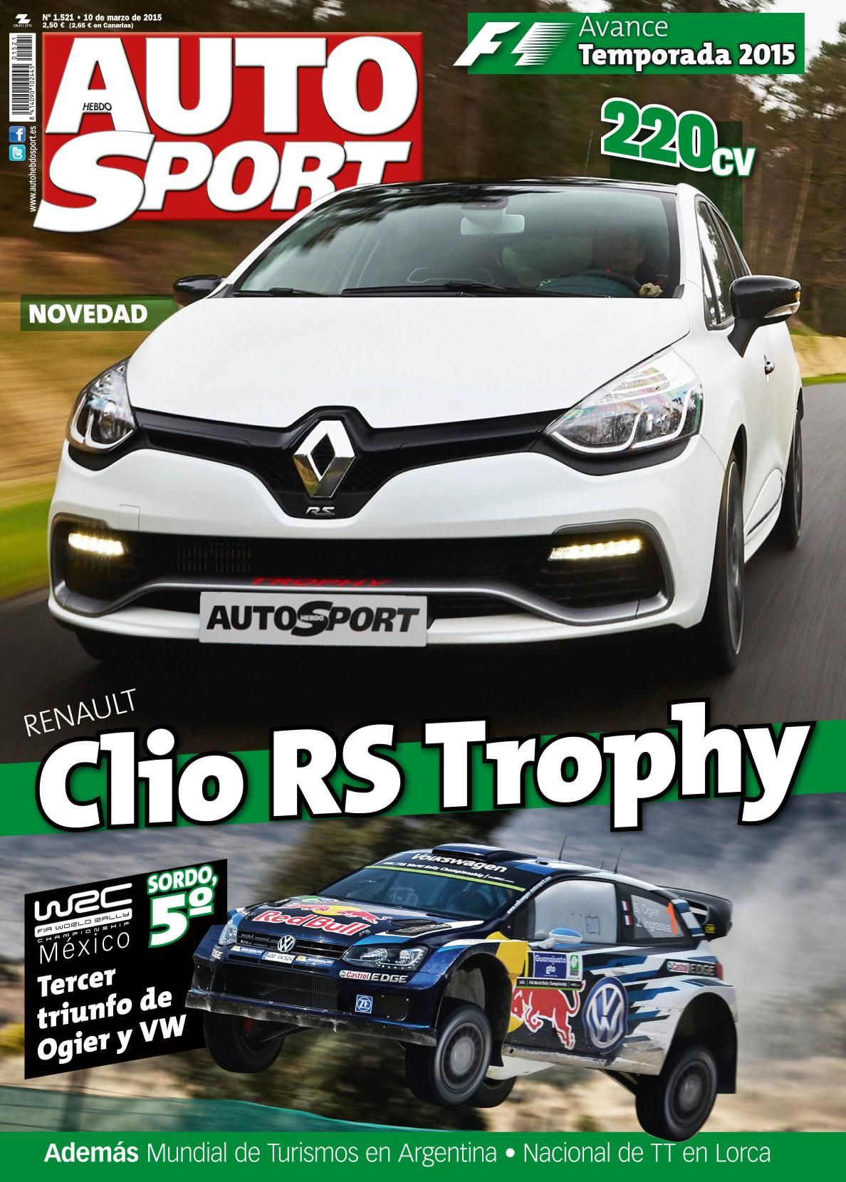 EN AUTOHEBDO SPORT ANALIZAMOS EL RENAULT CLIO RS 220 EDC TROPHY