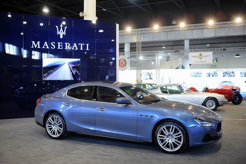 MASERATI, EN EL SALÓN DEL AUTO Y MOTO DE ÉPOCA DE PÁDOVA