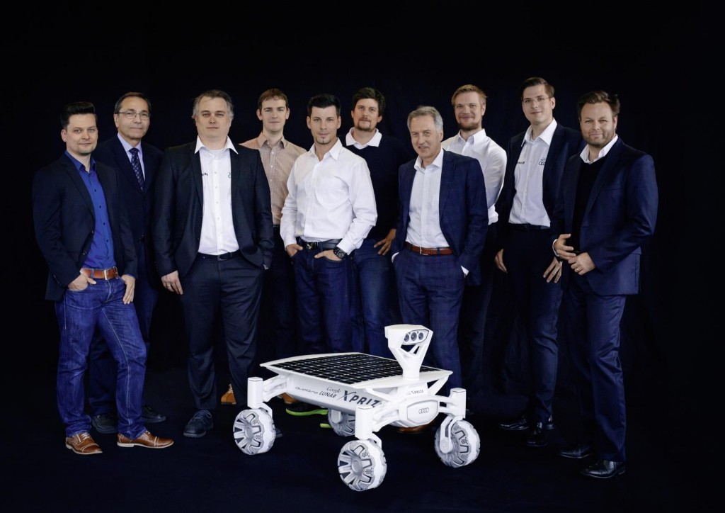 EL AUDI LUNAR QUATTRO, LISTO PARA VIAJAR A LA LUNA