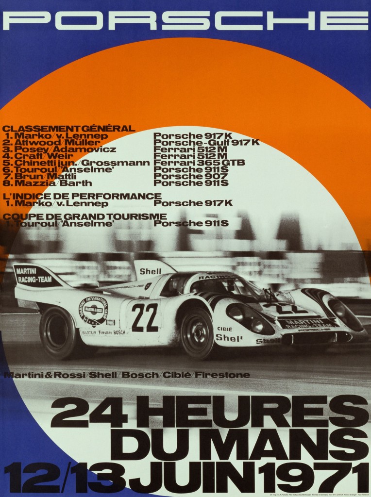 20 CARTELES HISTÓRICOS DE PORSCHE EN LE MANS
