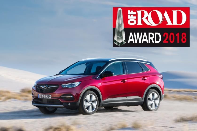 EL OPEL GRANDLAND X GANA EL PREMIO OFF ROAD